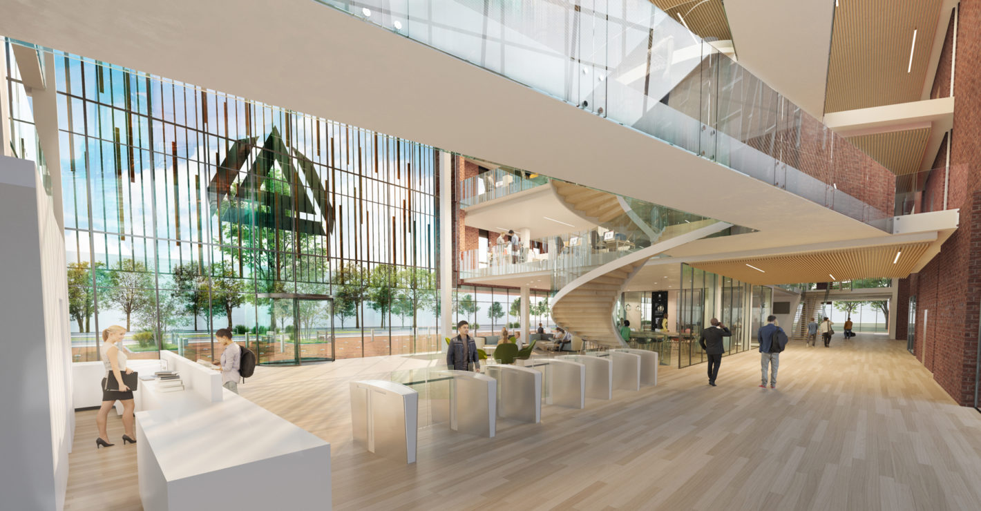 Conception du site ARQUUS du groupe Volvo à Versailles