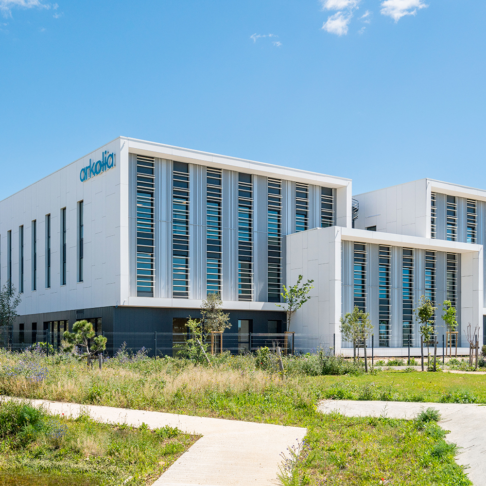 Construction des bureaux d'Arkolia à Mauguio (34)